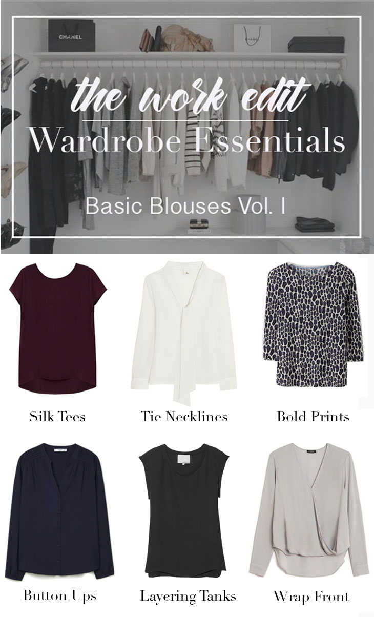 Wardrobe Essentials: Basic Blouses, Vol I. | Capitol Hill Style