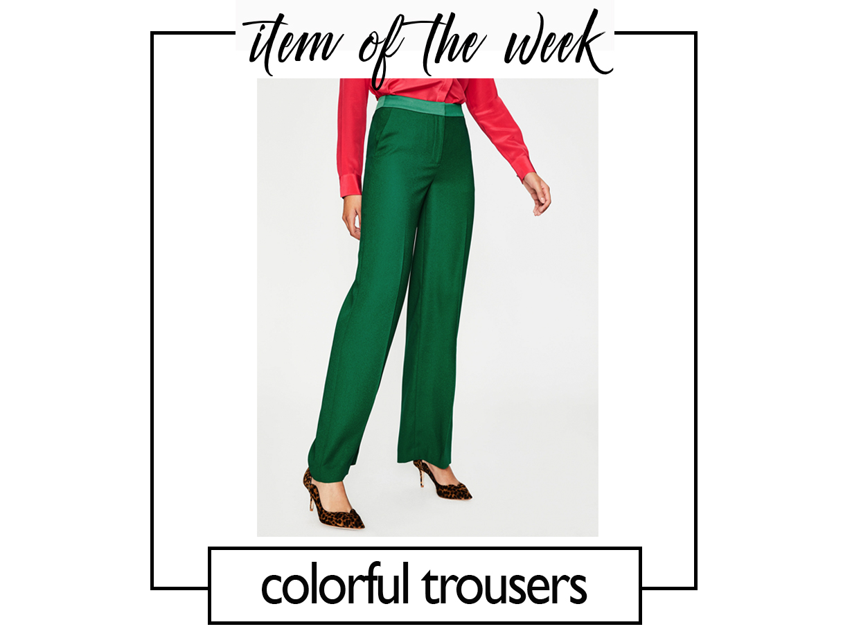 Item of the Week: Colorful Trousers | Capitol Hill Style