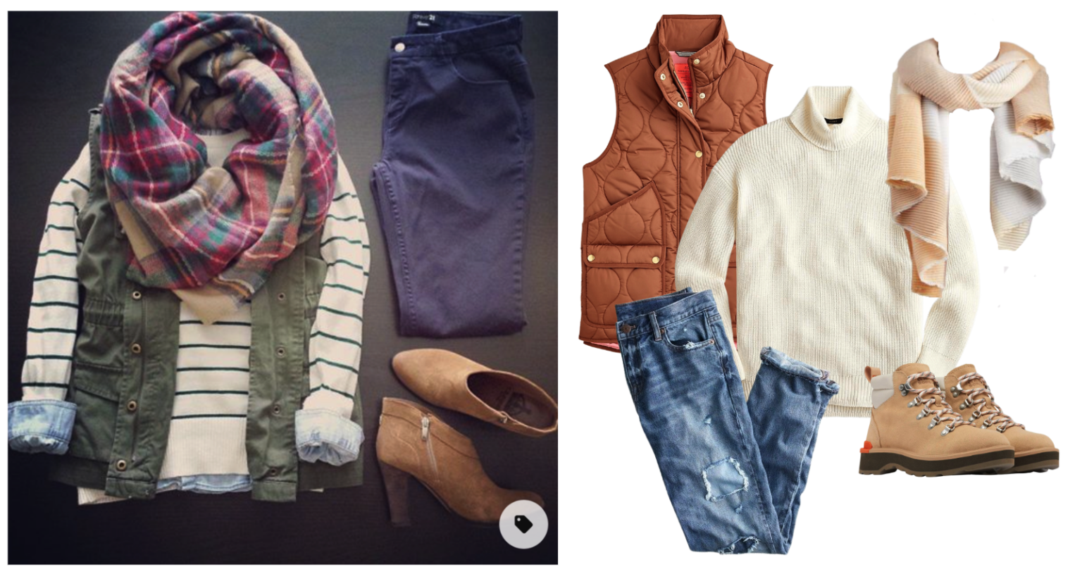 Outfit Restyle: Remember Vests with Scarves? | Capitol Hill Style