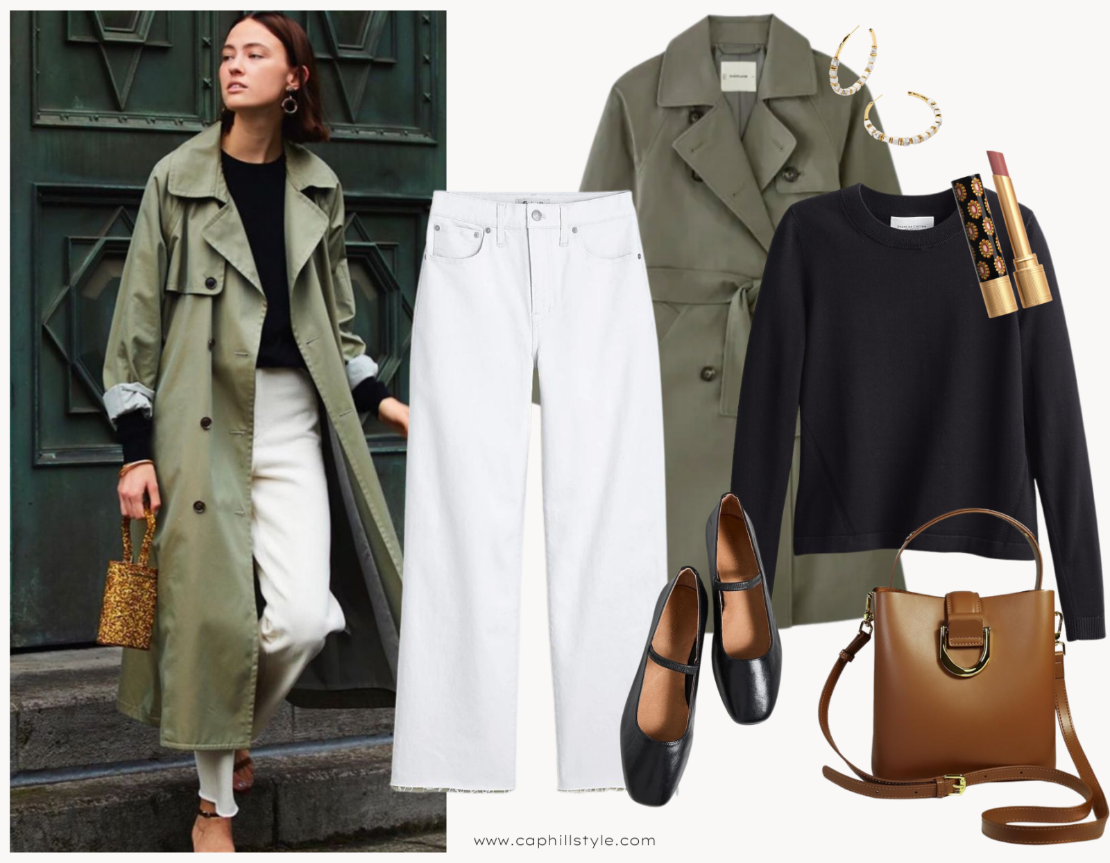 Work Outfit: A Cool Trench | Capitol Hill Style