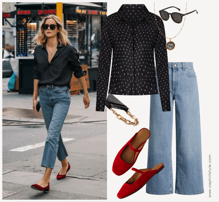 Tuesday Outfit: Simple in Dots | Capitol Hill Style