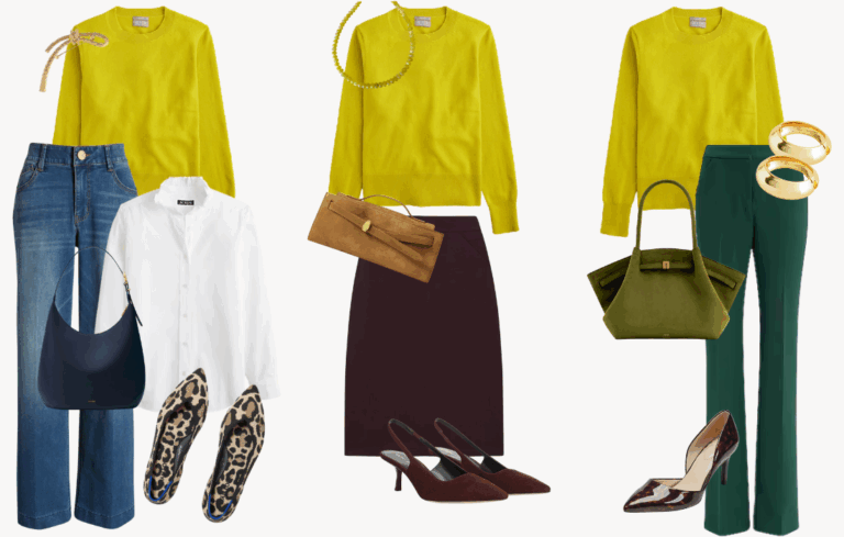 Three Ways: A Chartreuse Sweater | Capitol Hill Style