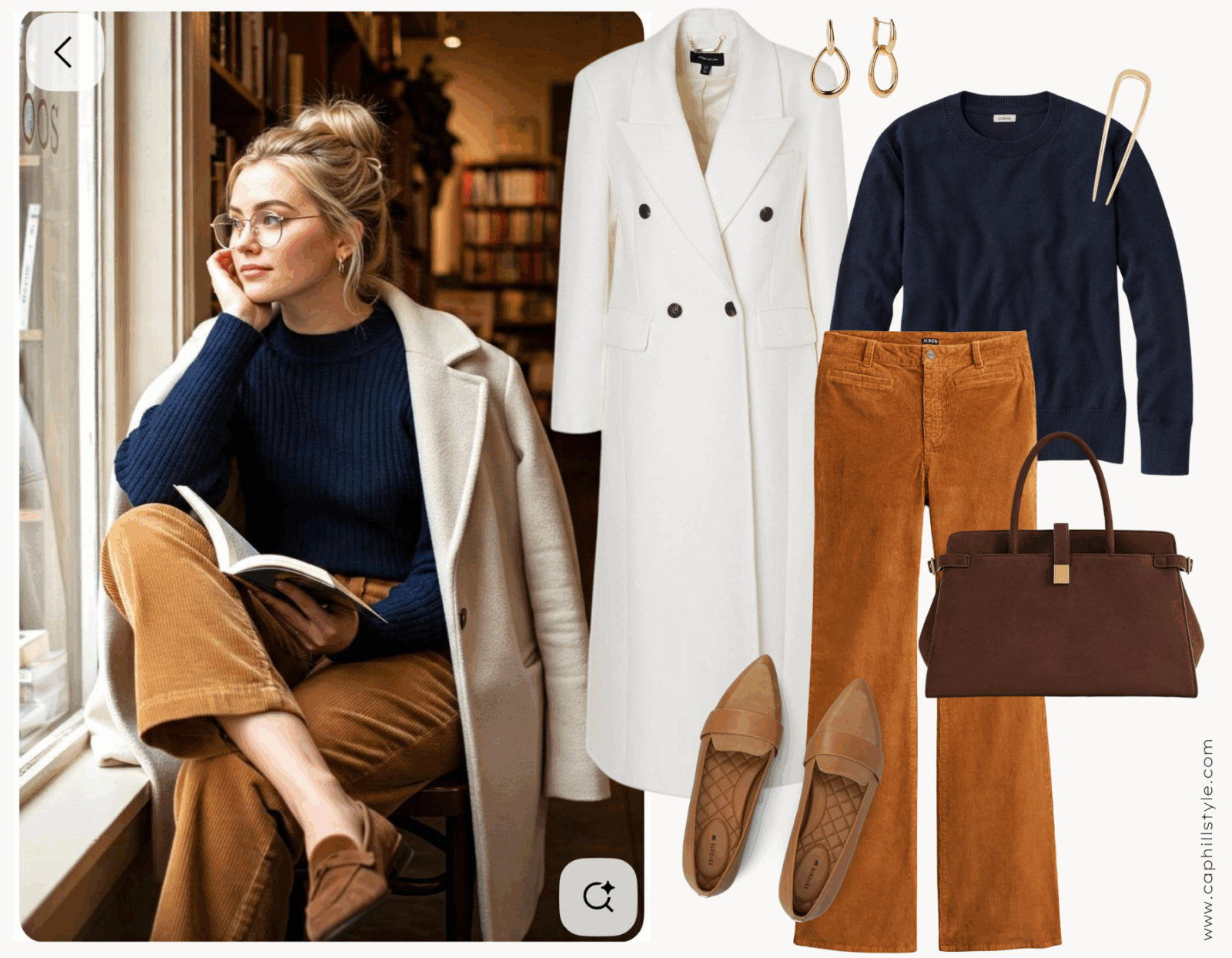 Thursday Outfit: Colors of Fall | Capitol Hill Style